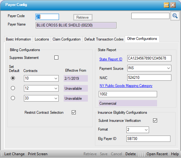 Other Configurations